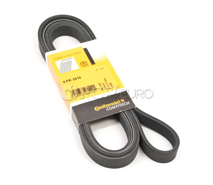 Audi Mercedes Serpentine Drive Belt - Contitech 6PK2415 | FCP Euro